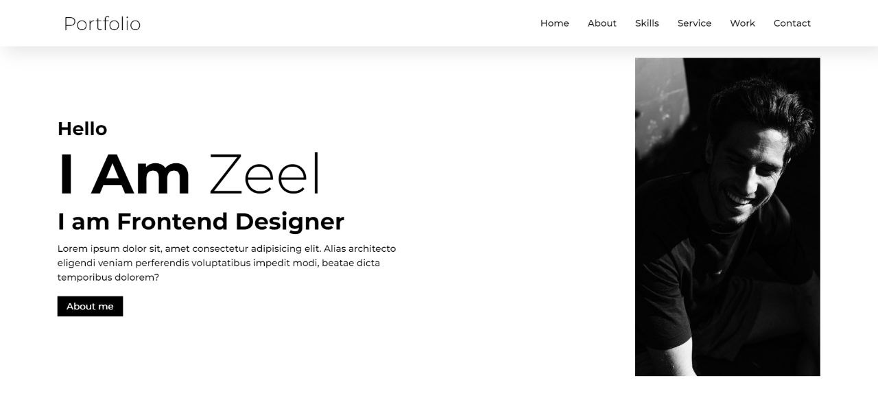 Website Designer Zeel - Portfolio
